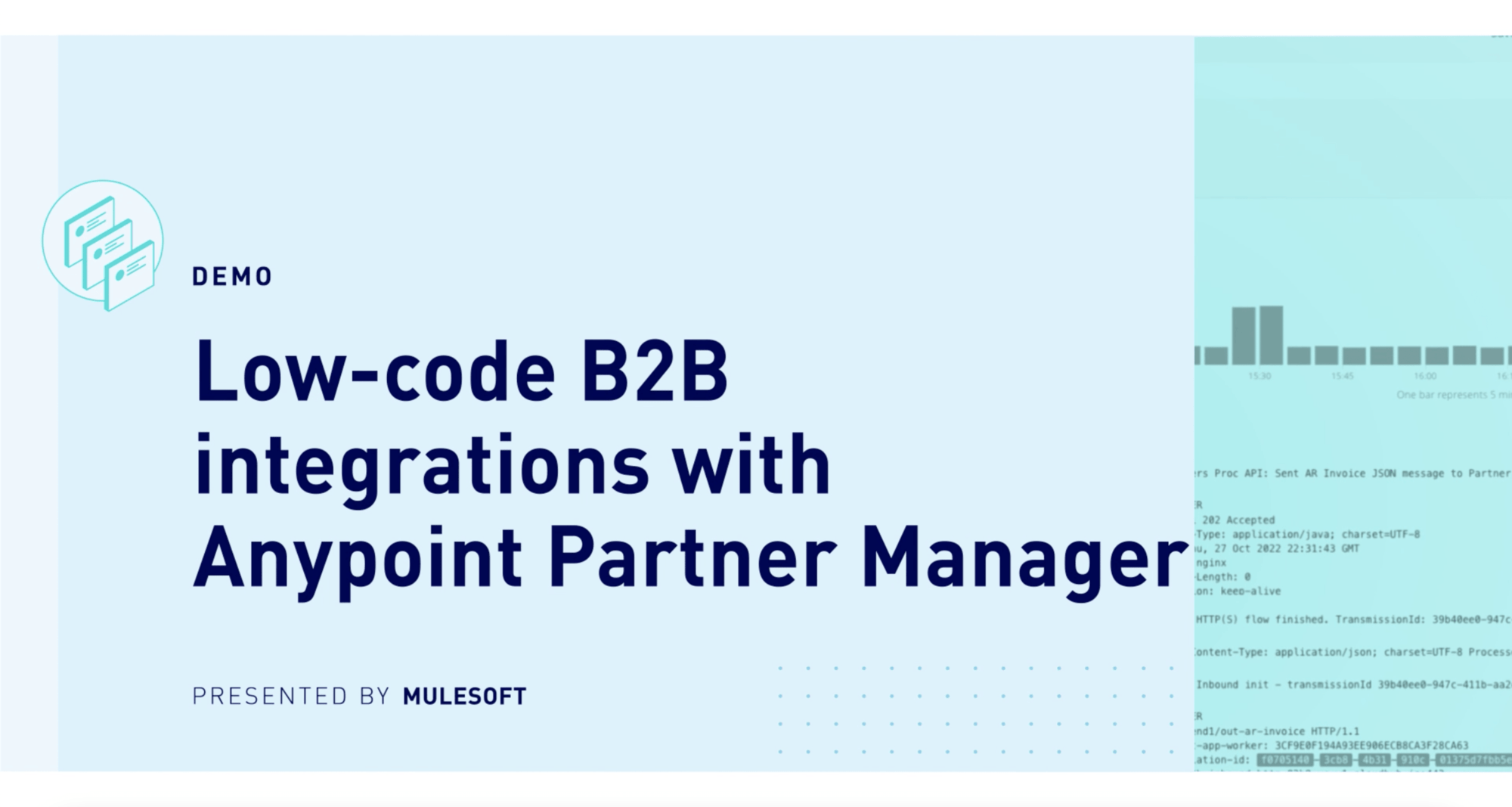 Low-code B2B integrations with Anypoint Partner Manager | MuleSoft
